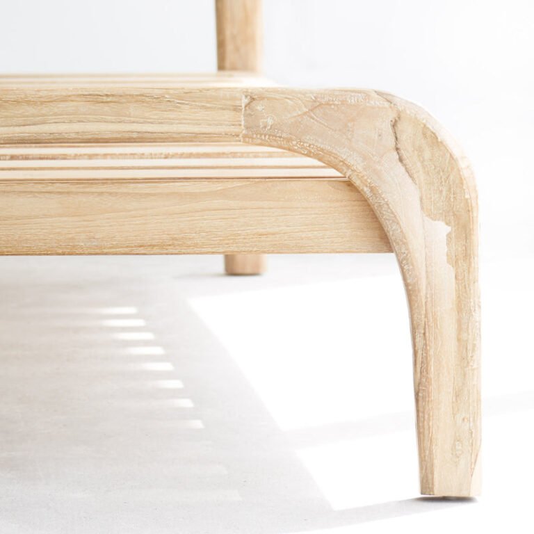 Teak Bed Frame - Solid Wooden Bed Frame Malaysia