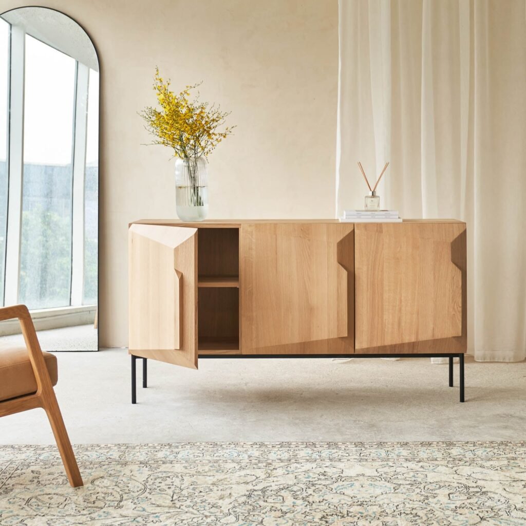 Sideboard Cabinets | Modern & Solid Teak Wood Designs